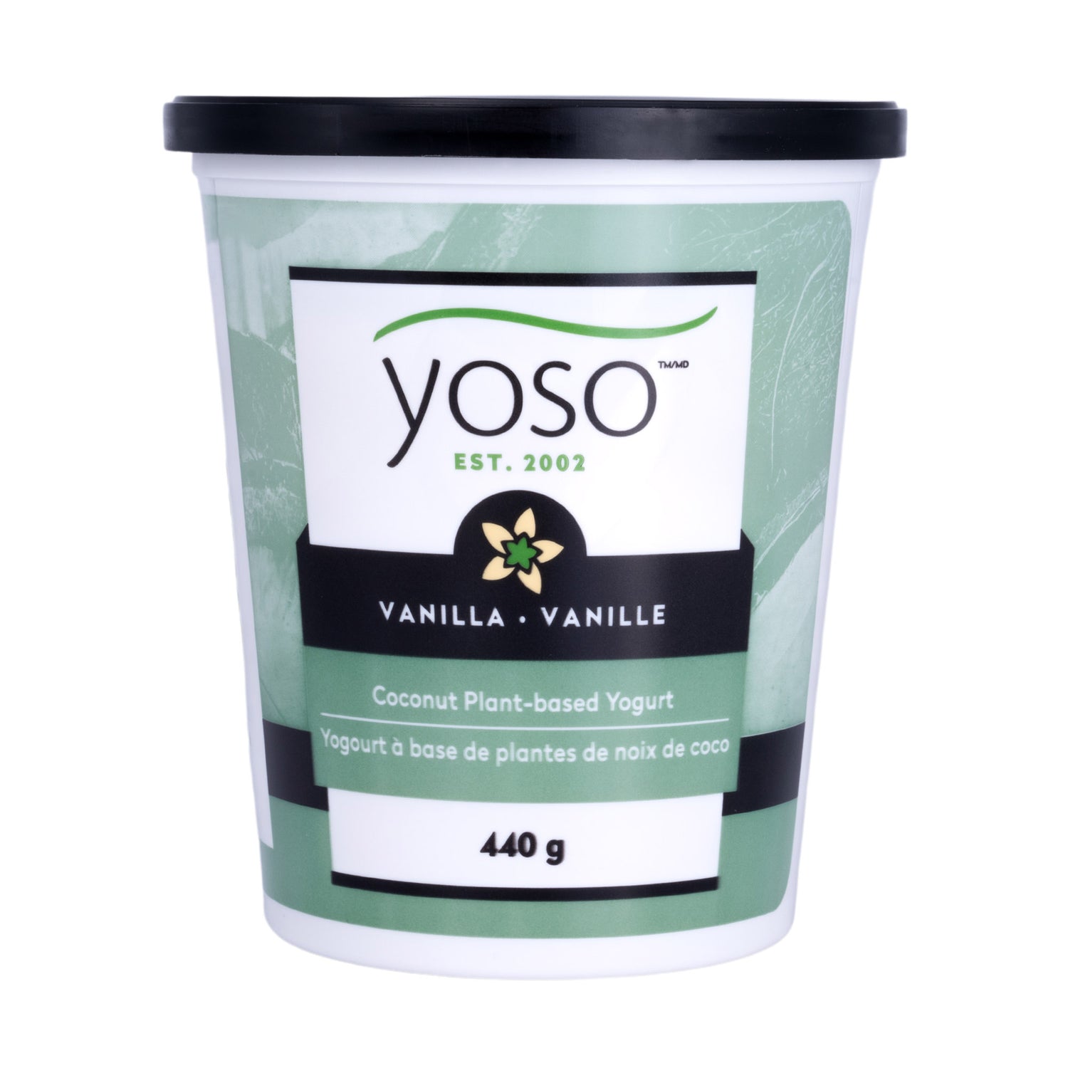 Coconut Plant-Based Yogurt | Vanilla 440g | YOSO Ontario