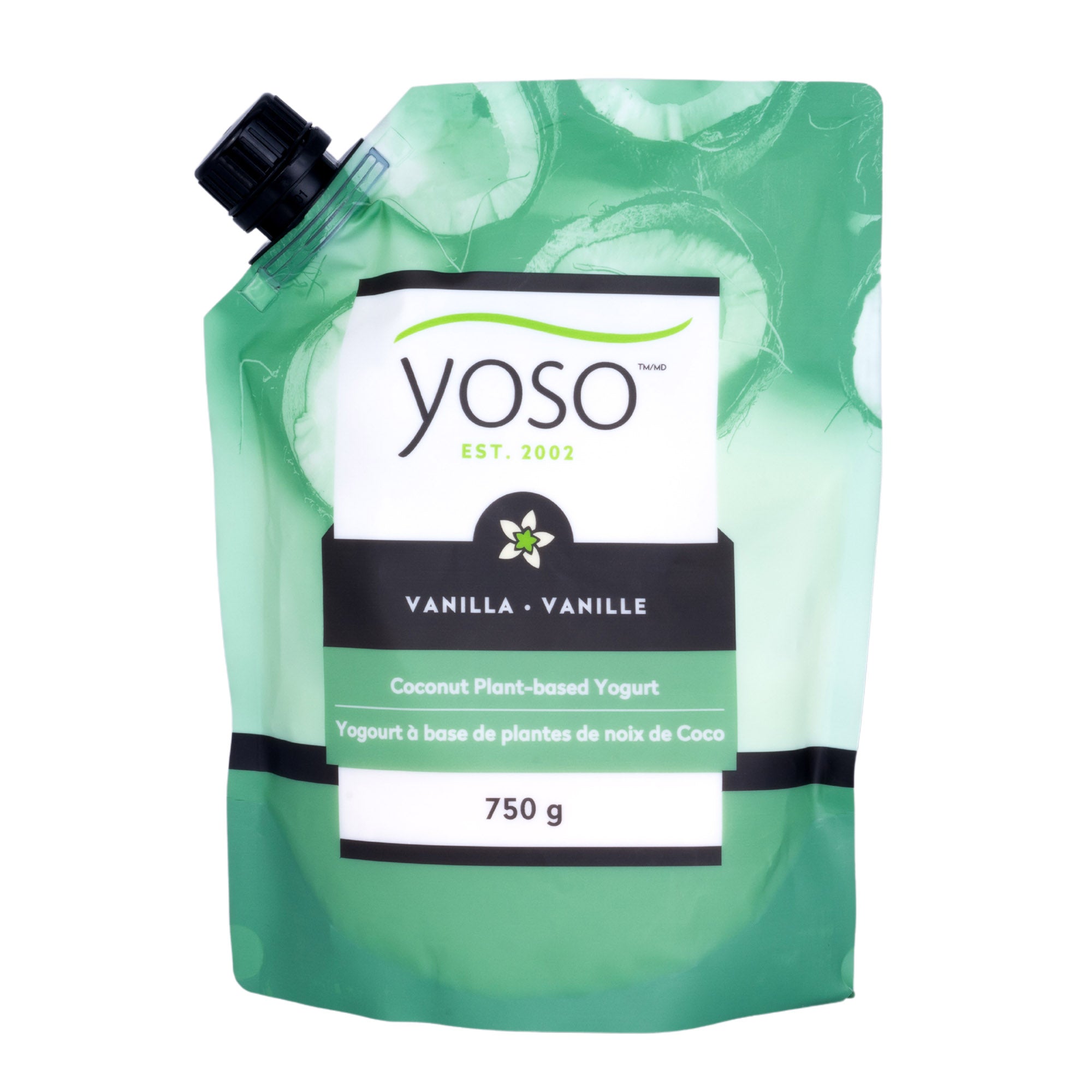 Coconut Plant-Based Yogurt | Vanilla 750g | YOSO Ontario