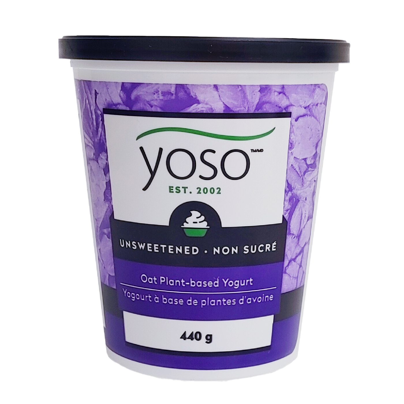 Oat Plant-Based Yogurt | Plain Unsweetened 440g | YOSO