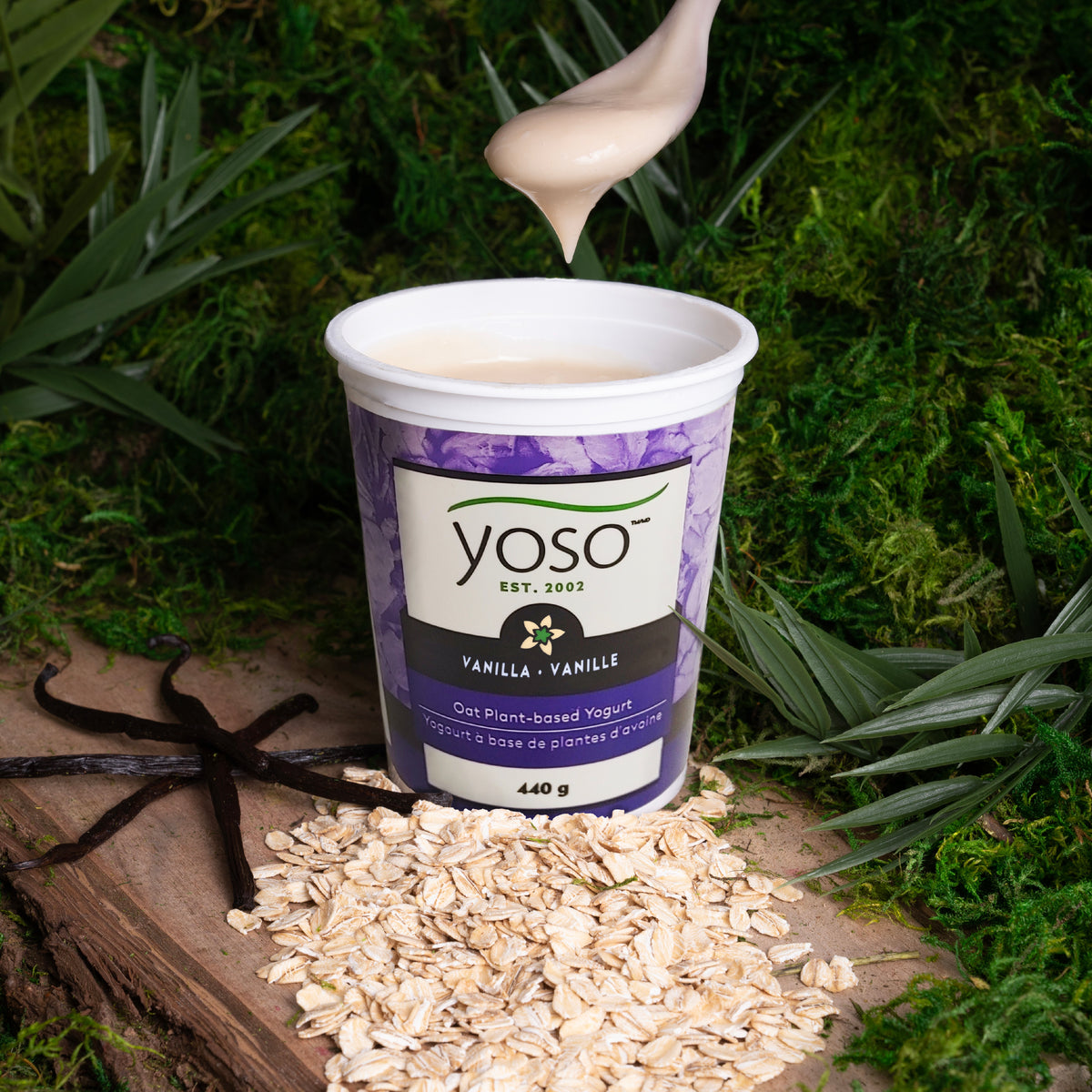 Oat Plant-Based Yogurt | Vanilla 440g | YOSO
